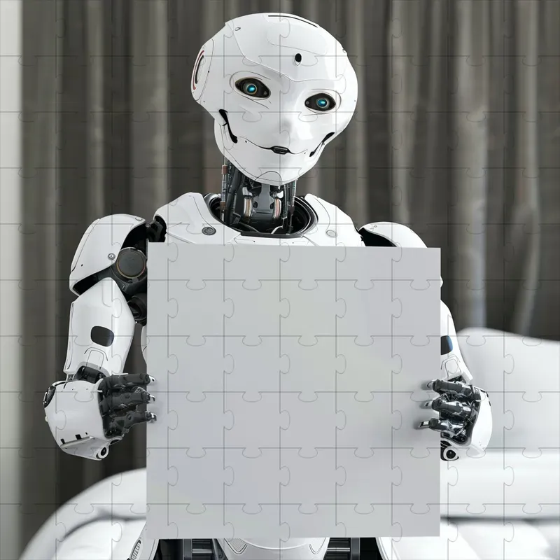 Robots With Canvas Mockups Midjourney Prompt | PromptBase