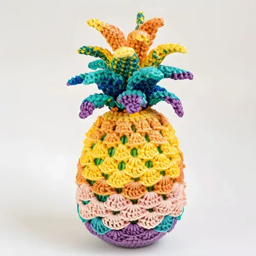 Beautiful 3d Crocheted Objects Generator App | PromptBase