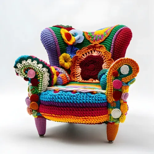 Beautiful 3d Crocheted Objects Generator App | PromptBase