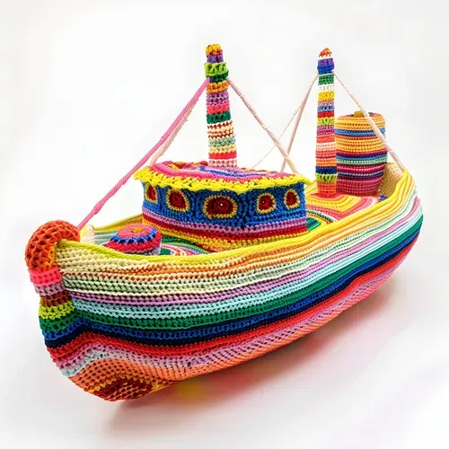 Beautiful 3d Crocheted Objects Generator App | PromptBase