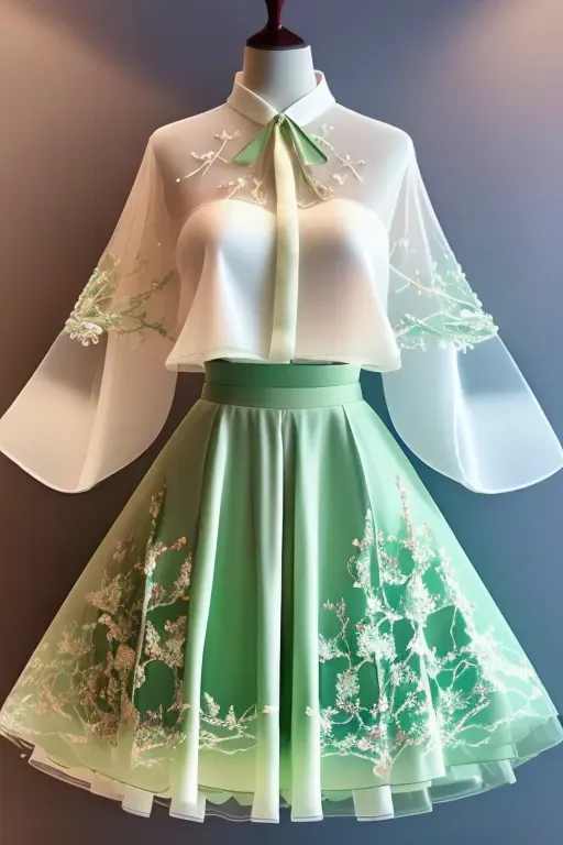 Beautiful Gauze Skirts Stable Diffusion Prompt | PromptBase