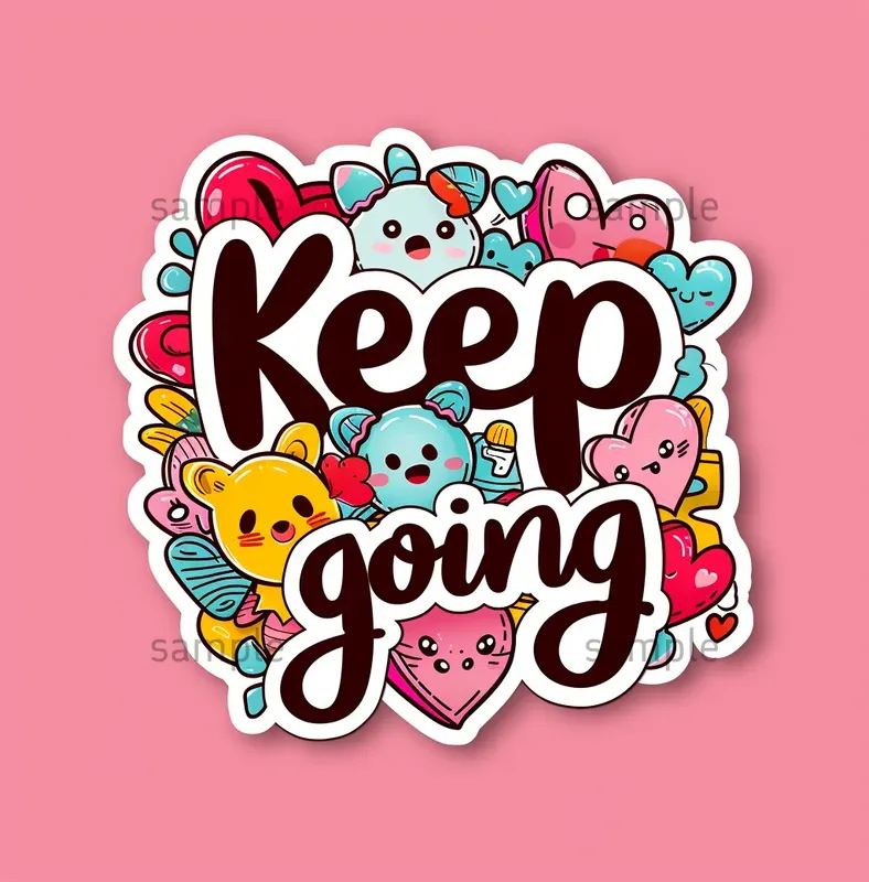 Beautiful Quotes Stickers Midjourney Prompt | PromptBase
