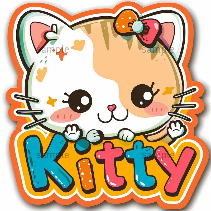 Cute Name Stickers For Kids Midjourney Prompt | PromptBase