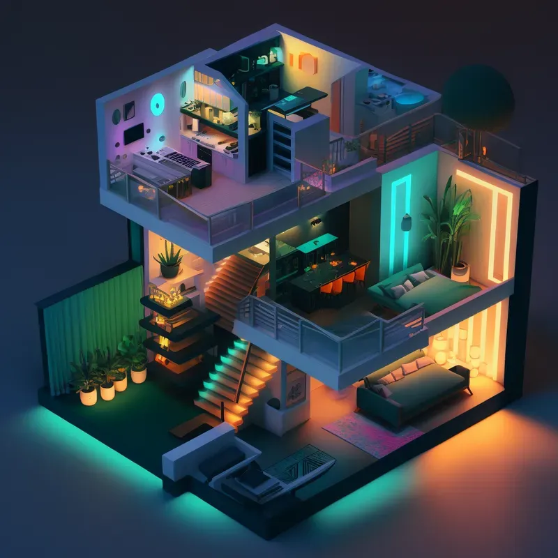 3D Full House Designs Midjourney Prompt | PromptBase