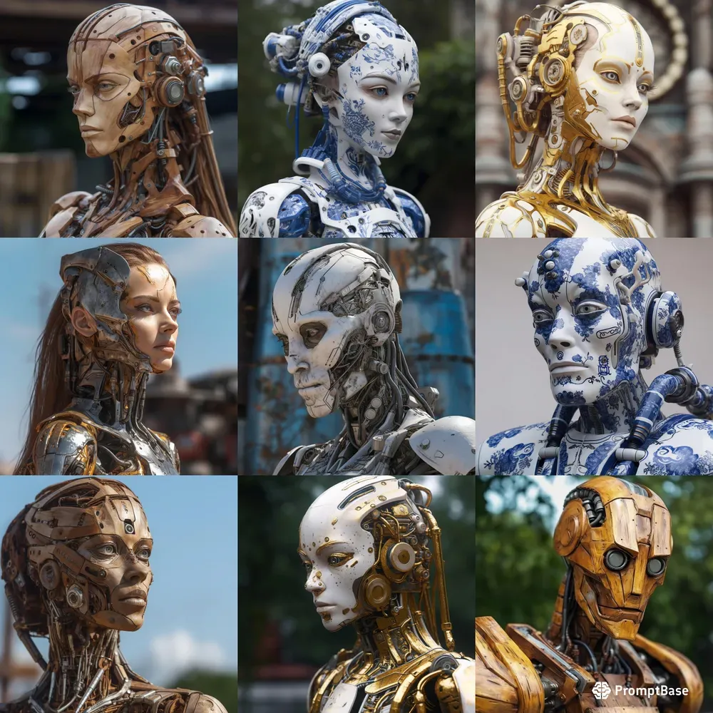 Sci-fi Robots Midjourney Prompt | PromptBase