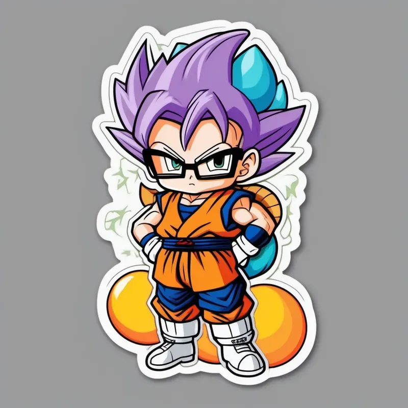 Kawaii Style Dragon Ball Super Stickers Stable Diffusion Prompt ...