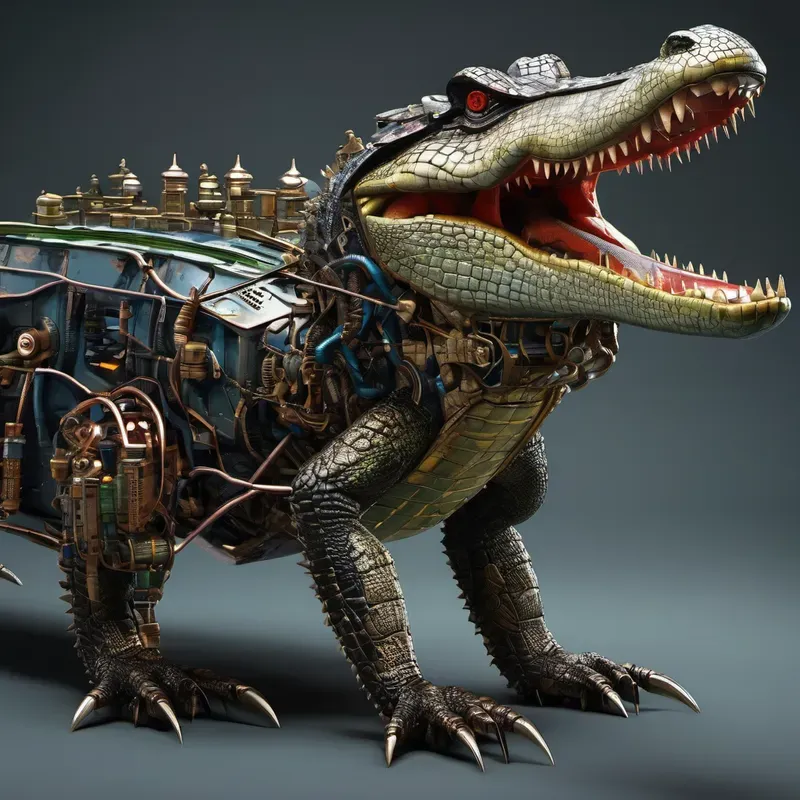 Transformed Biorobot Animals Stable Diffusion Prompt | PromptBase