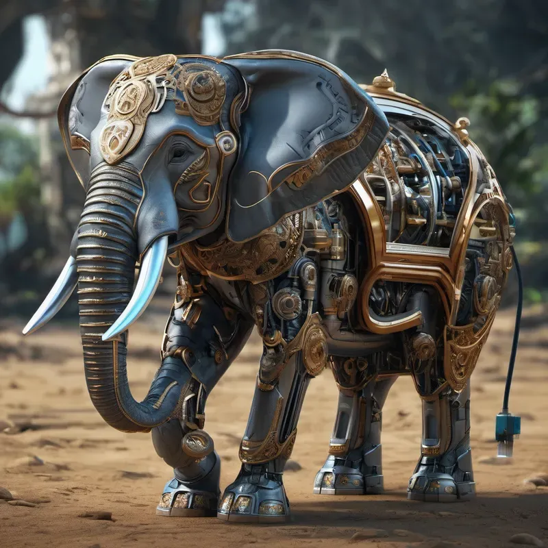 Transformed Biorobot Animals Stable Diffusion Prompt | PromptBase