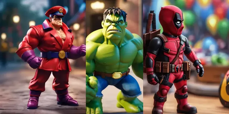 Superheroes Vol 04 Bundle | PromptBase