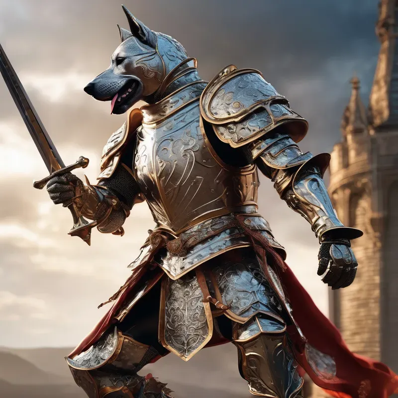 Knight Animals Stable Diffusion Prompt | PromptBase