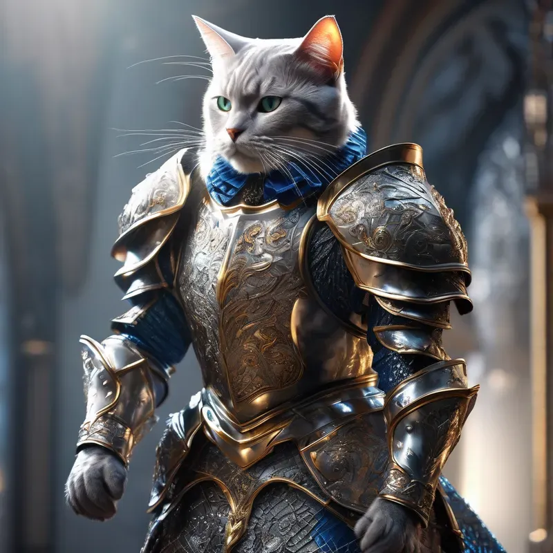 Knight Animals Stable Diffusion Prompt | PromptBase
