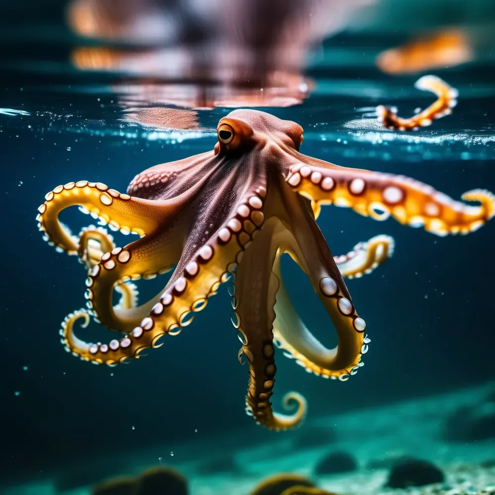 Deep Blue Sea Creatures Stable Diffusion Prompt | PromptBase