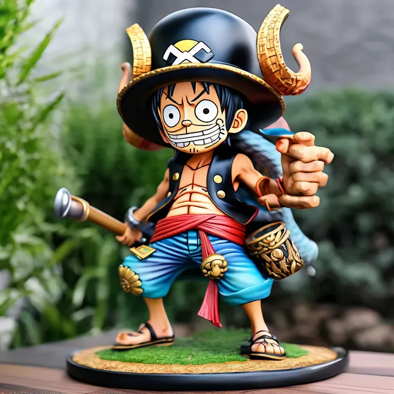 One Piece Figure Sculptures Stable Diffusion Prompt | PromptBase