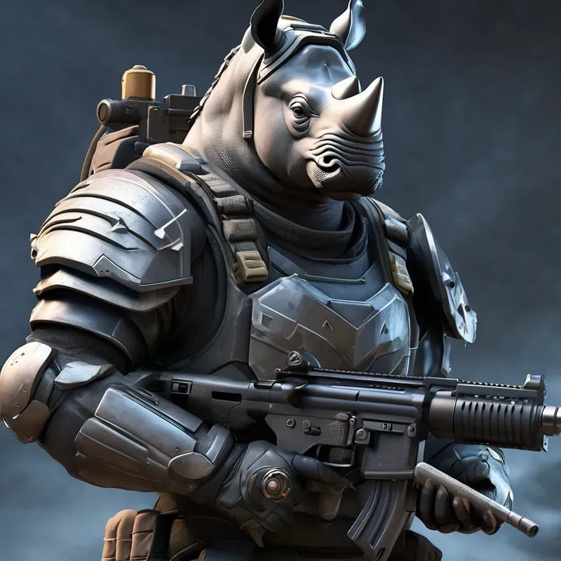 Humanoid Soldier Animals Stable Diffusion Prompt | PromptBase