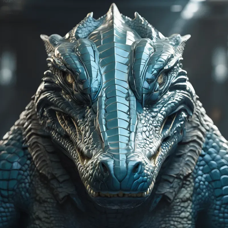 Alienoid Cyborg Animals Stable Diffusion Prompt | PromptBase