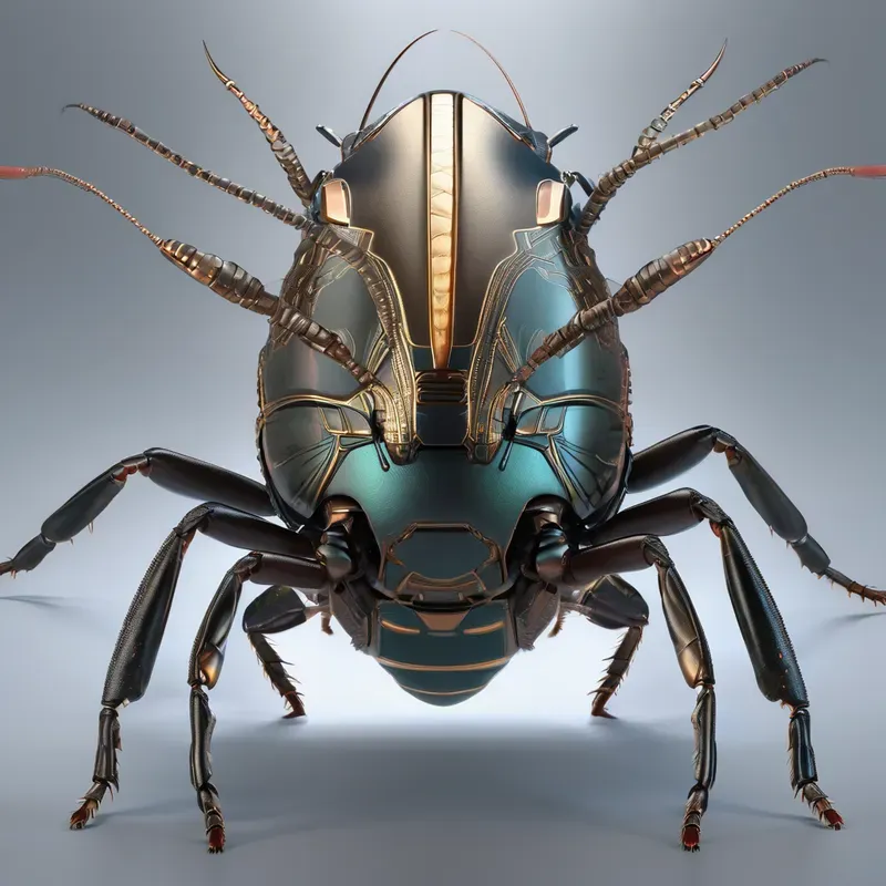 Alienoid Cyborg Animals Stable Diffusion Prompt | PromptBase