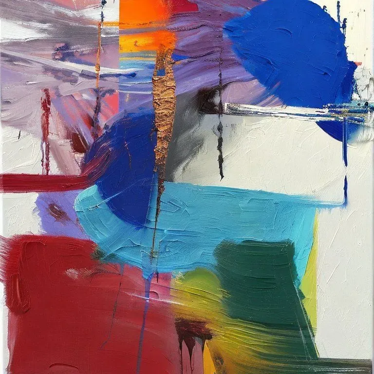 Contemporary Abstract Paintings Stable Diffusion Prompt | PromptBase