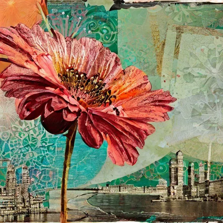Mixed Media Collages Stable Diffusion Prompt | PromptBase