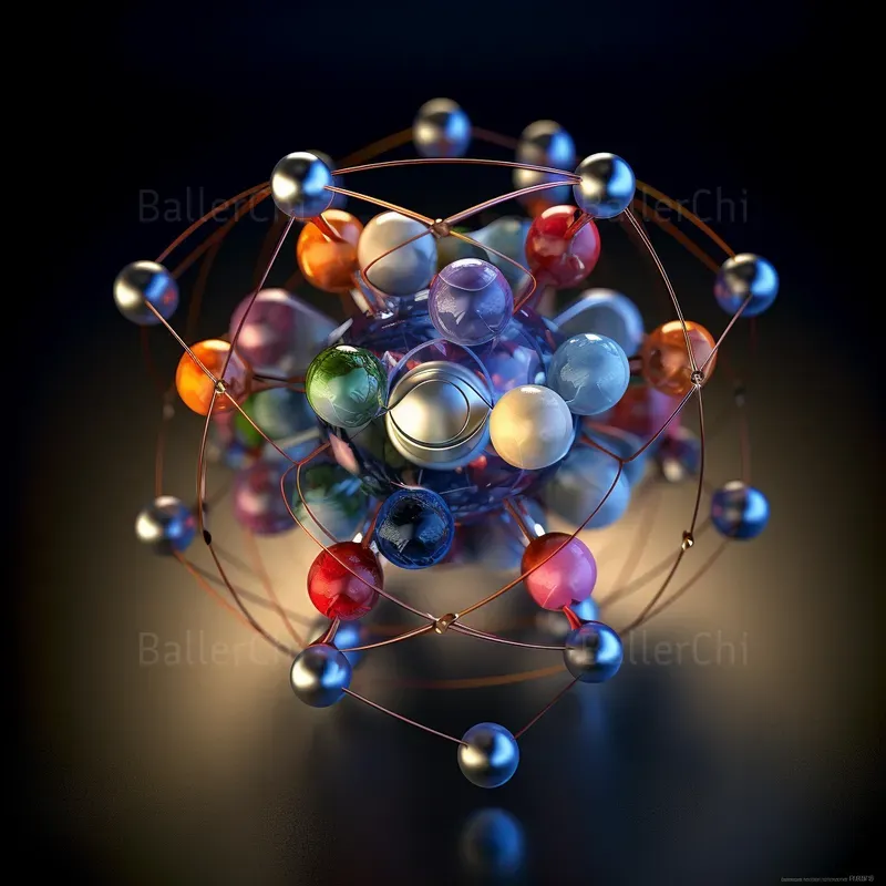 Realistic Atoms Midjourney Prompt | PromptBase
