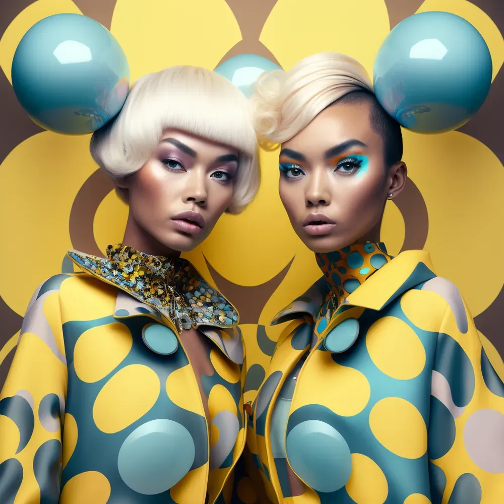 High Design Fashion Models Midjourney Prompt | PromptBase