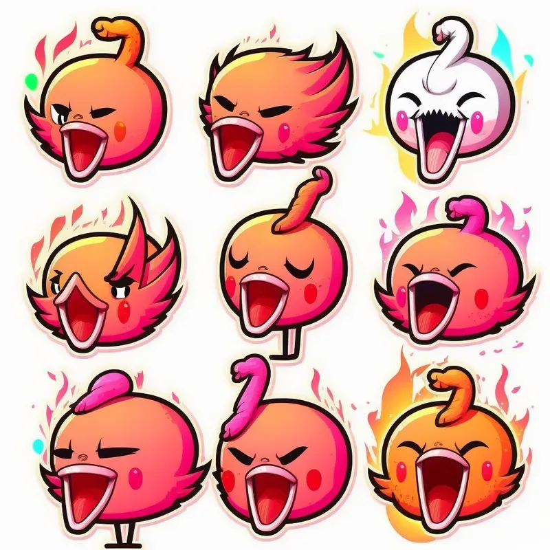 Cute Emojis Midjourney Prompt | PromptBase