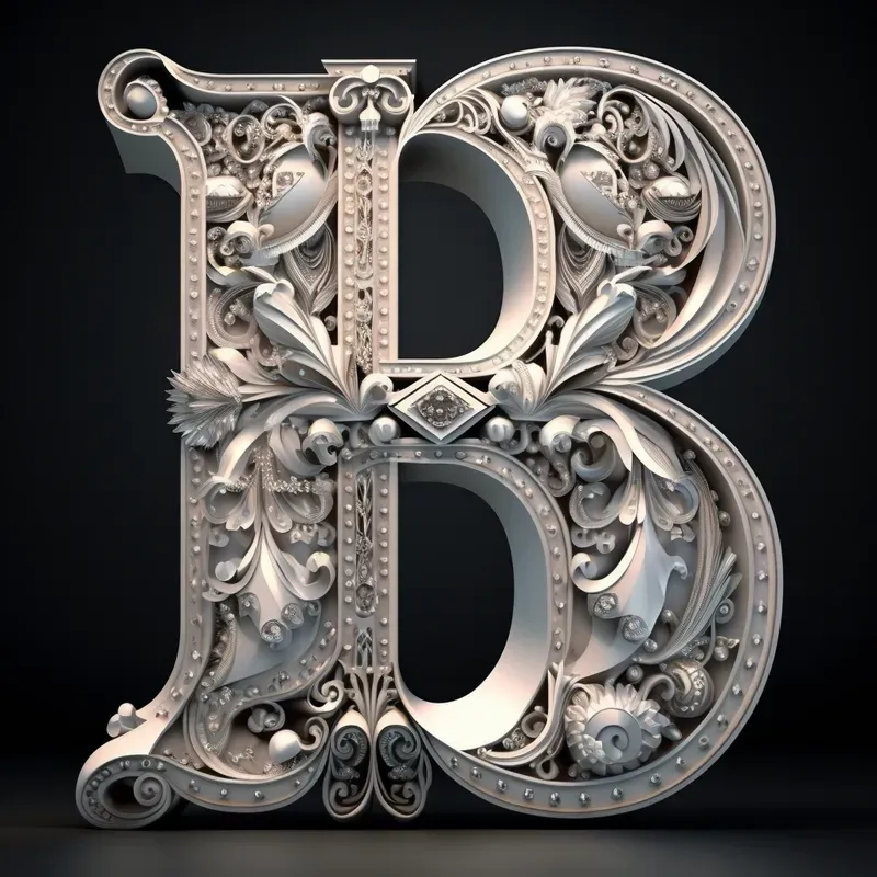 Beautiful Stylized Letters Midjourney Prompt | PromptBase