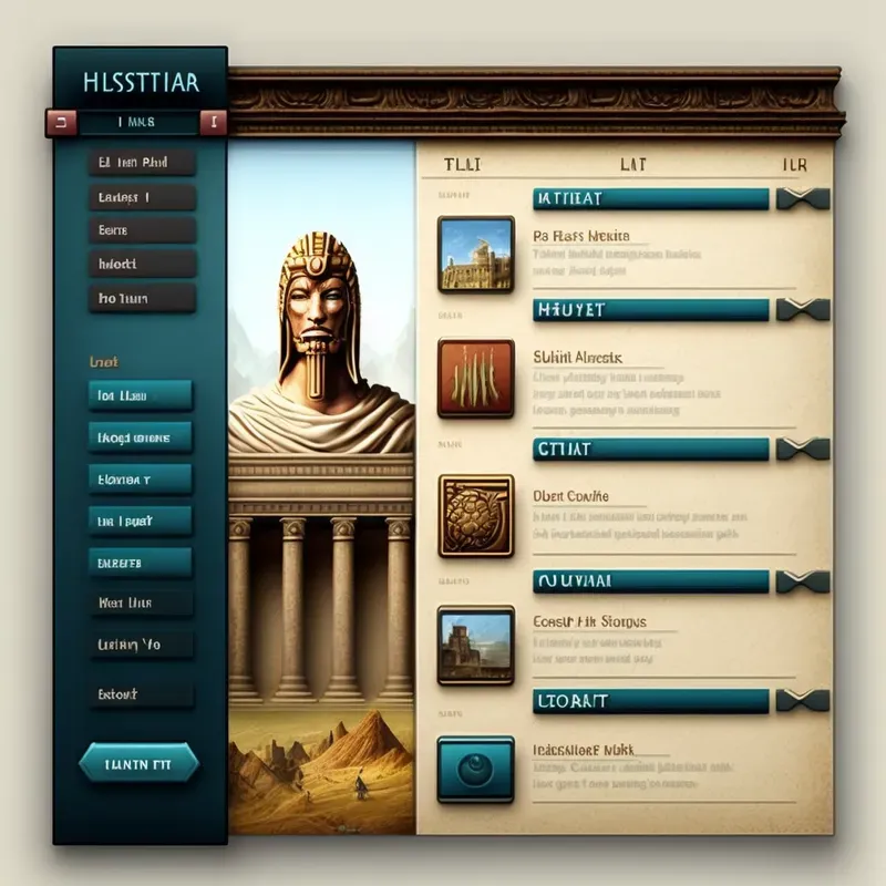 Beautiful Ui Game Designs Midjourney Prompt | PromptBase