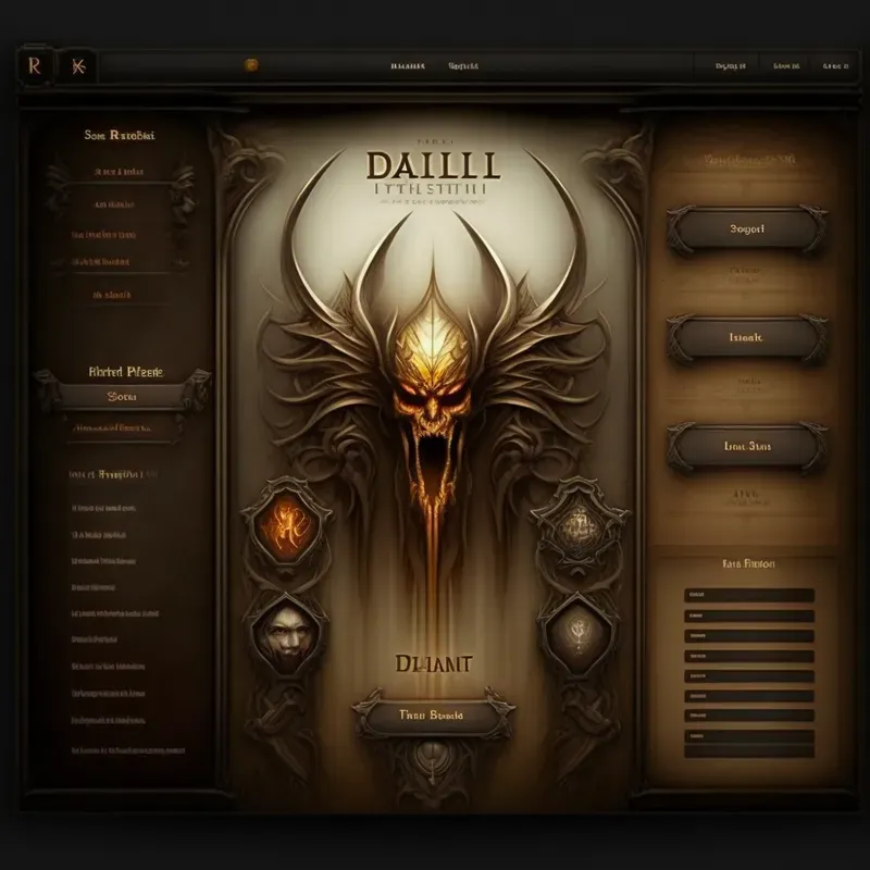 Beautiful Ui Game Designs Midjourney Prompt | PromptBase