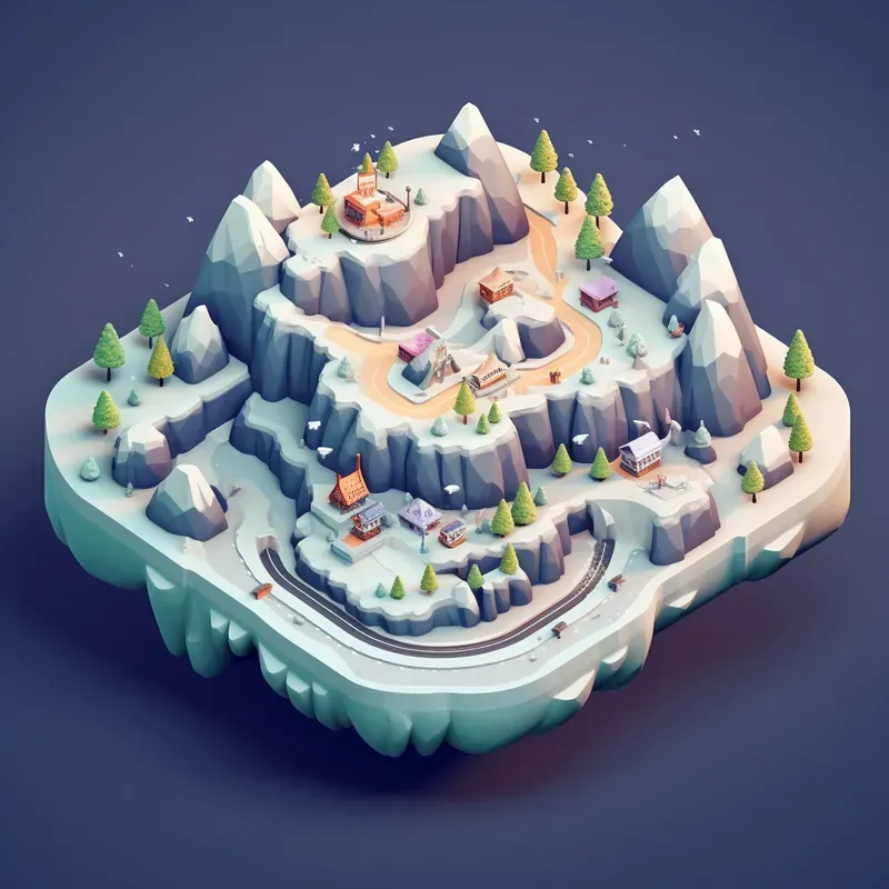 Isometric Video Games Designs Midjourney Prompt | PromptBase