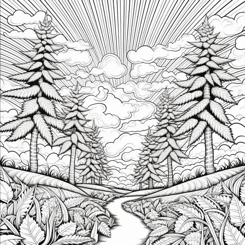 High Quality Coloring Pages Midjourney Prompt | PromptBase