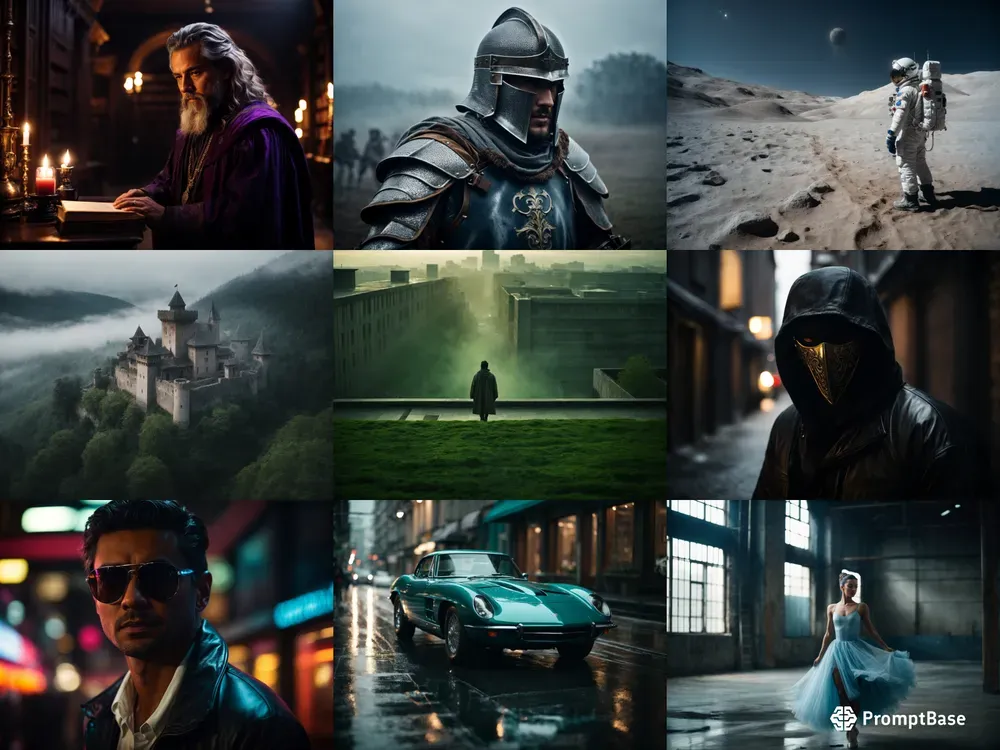 Dramatic Cinematic Shots With Cool Tones Leonardo Ai Prompt | PromptBase