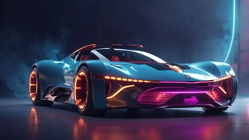 Cool Futuristic Hyper Cars Leonardo Ai Prompt | PromptBase