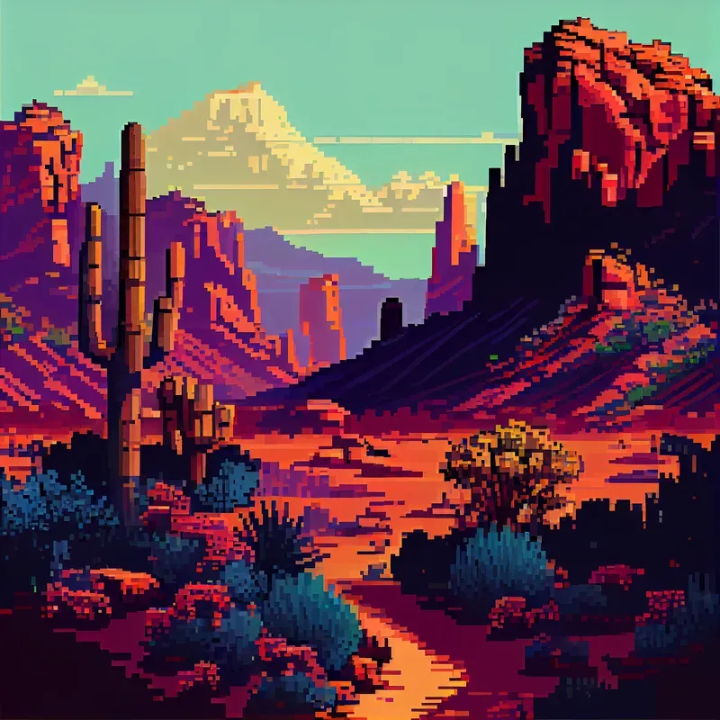 Pixelarts 8-bit Style Midjourney Prompt | PromptBase