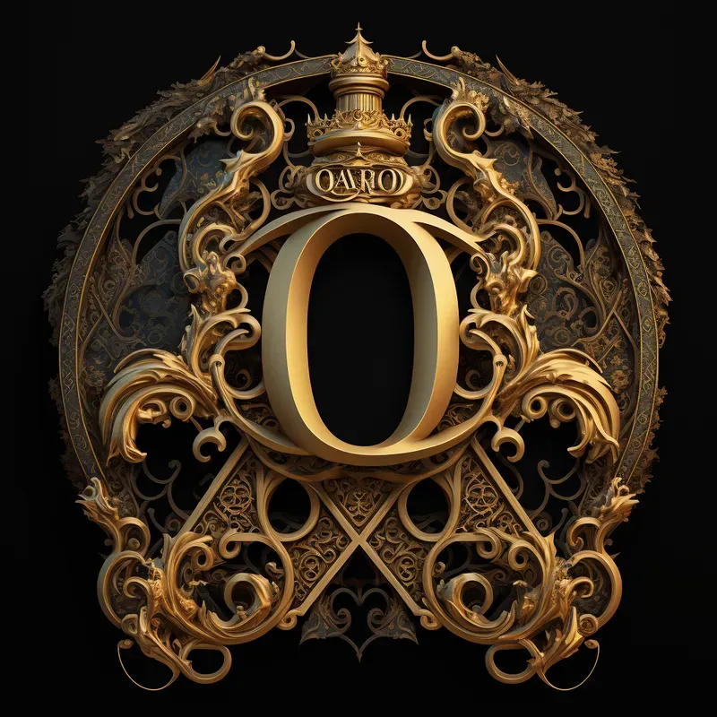 Gothic Style Initial Logos Midjourney Prompt | PromptBase