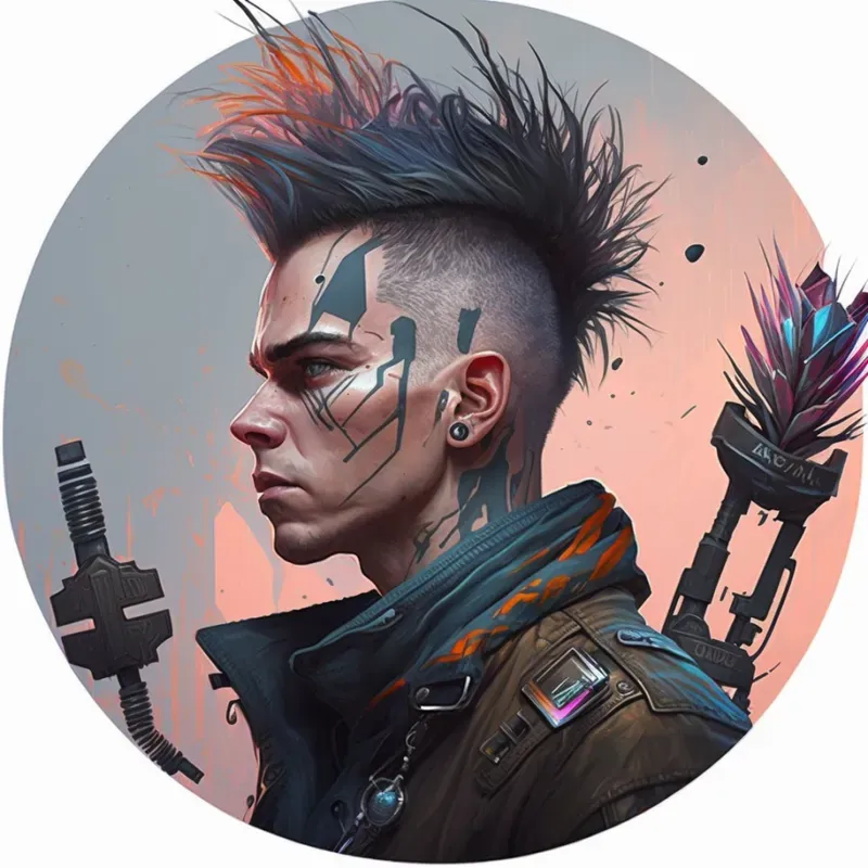 Digital Art Profile Pictures Midjourney Prompt | PromptBase