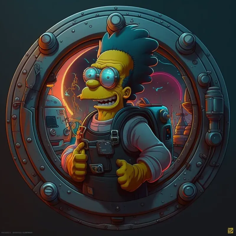 Digital Art Profile Pictures Midjourney Prompt | PromptBase