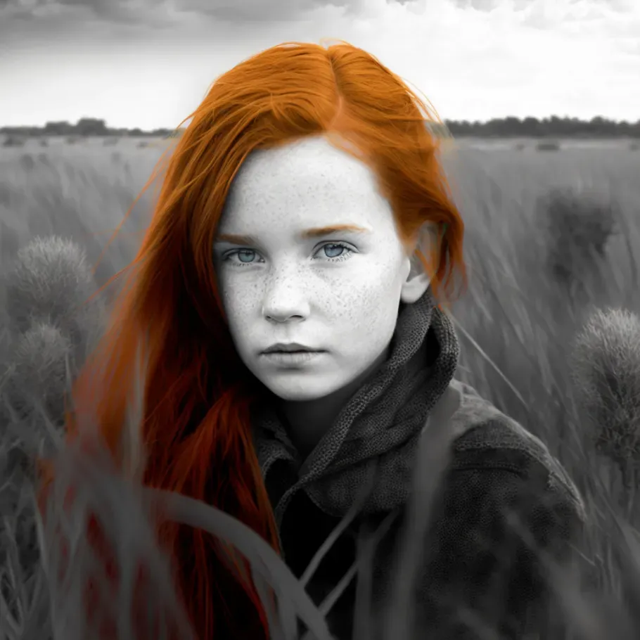 Selective Desaturation Photos Midjourney Prompt | PromptBase