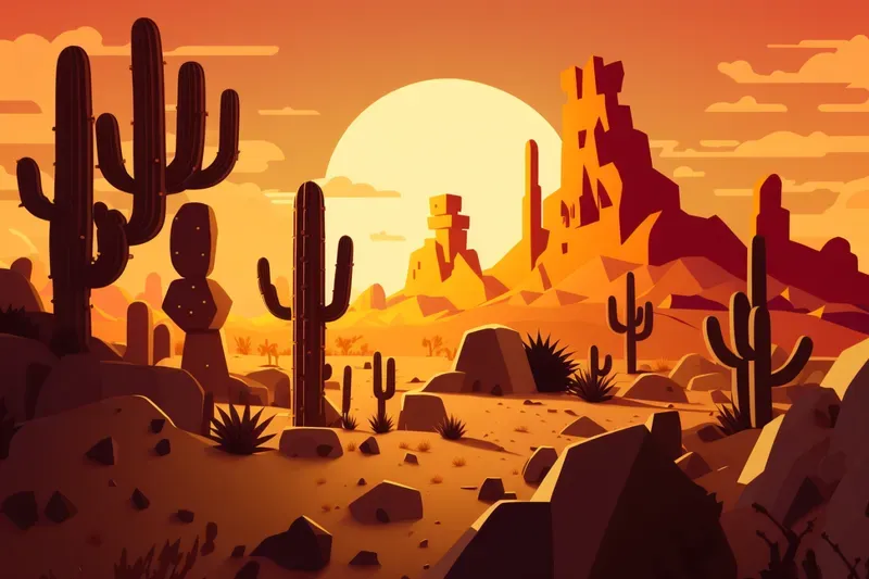 Layered Animation Backgrounds Midjourney Prompt | PromptBase