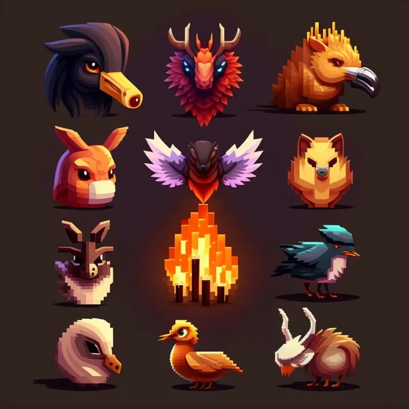 Pixel RPG Sheets Midjourney Prompt | PromptBase