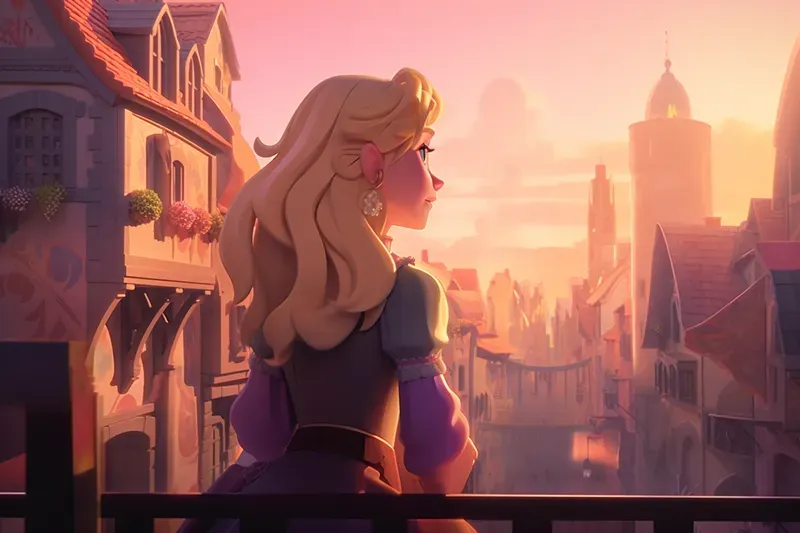 Disney Animation Scenes Midjourney Prompt | PromptBase