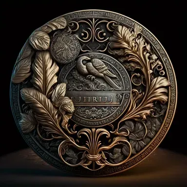 Coin Illustration Designs Midjourney Prompt | PromptBase