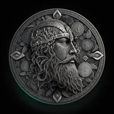 Coin Illustration Designs Midjourney Prompt | PromptBase