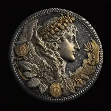 Coin Illustration Designs Midjourney Prompt | PromptBase