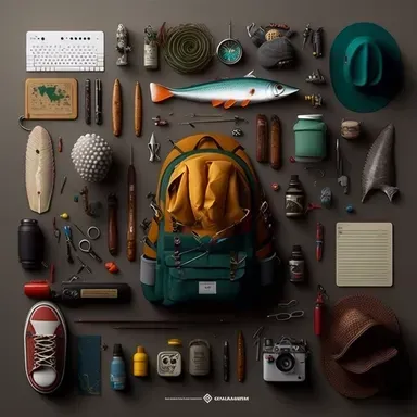 Knolling Photography Midjourney Prompt | PromptBase