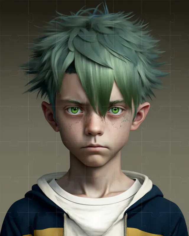 Human Anime 3D Characters Midjourney Prompt | PromptBase