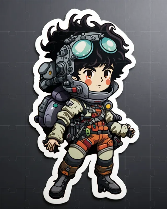 Anime Character Stickers Midjourney Prompt | PromptBase