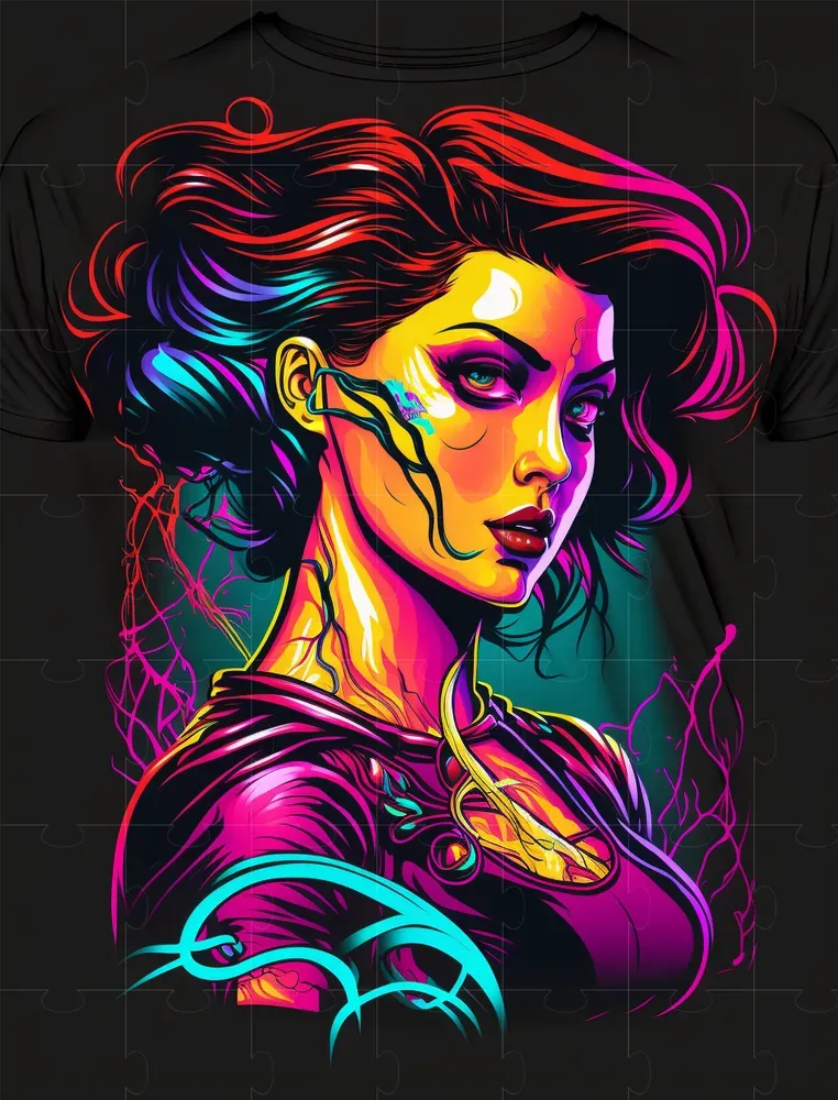 Vivid T-shirt Designs Midjourney Prompt | PromptBase