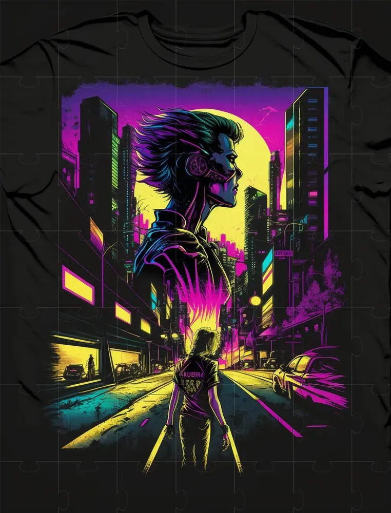 Vivid T-shirt Designs Midjourney Prompt | PromptBase