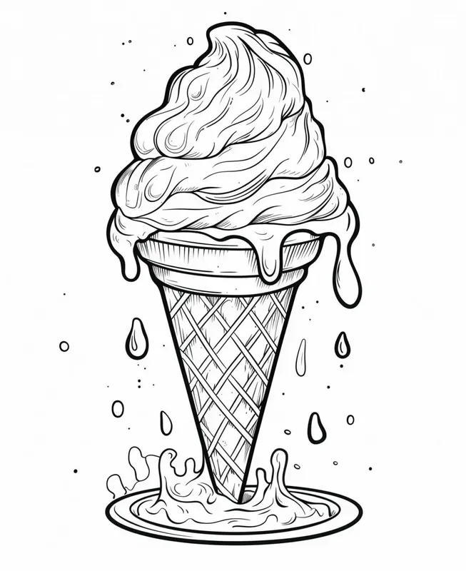 Black Outline Coloring Pages Midjourney Prompt | PromptBase