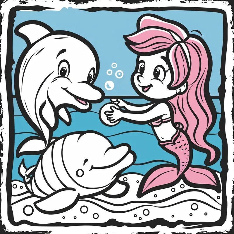 Kids Coloring Pages With Preset Colors Midjourney Prompt | PromptBase